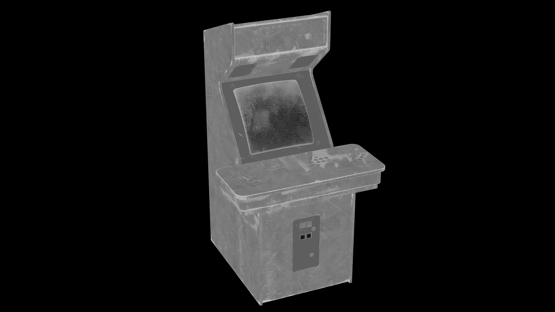 3D Arcade Game Machine - Game Ready Props Low-poly 3D Model - TurboSquid 2034306