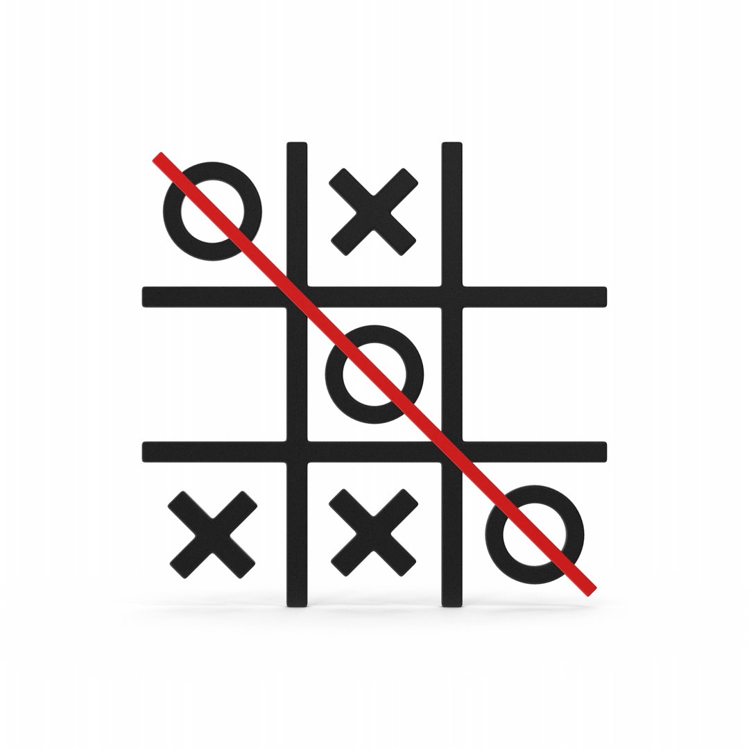 3D Tic Tac Toe Game Model - TurboSquid 2012020