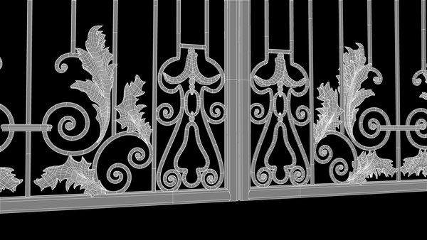 3D model gates x3 - TurboSquid 1626053