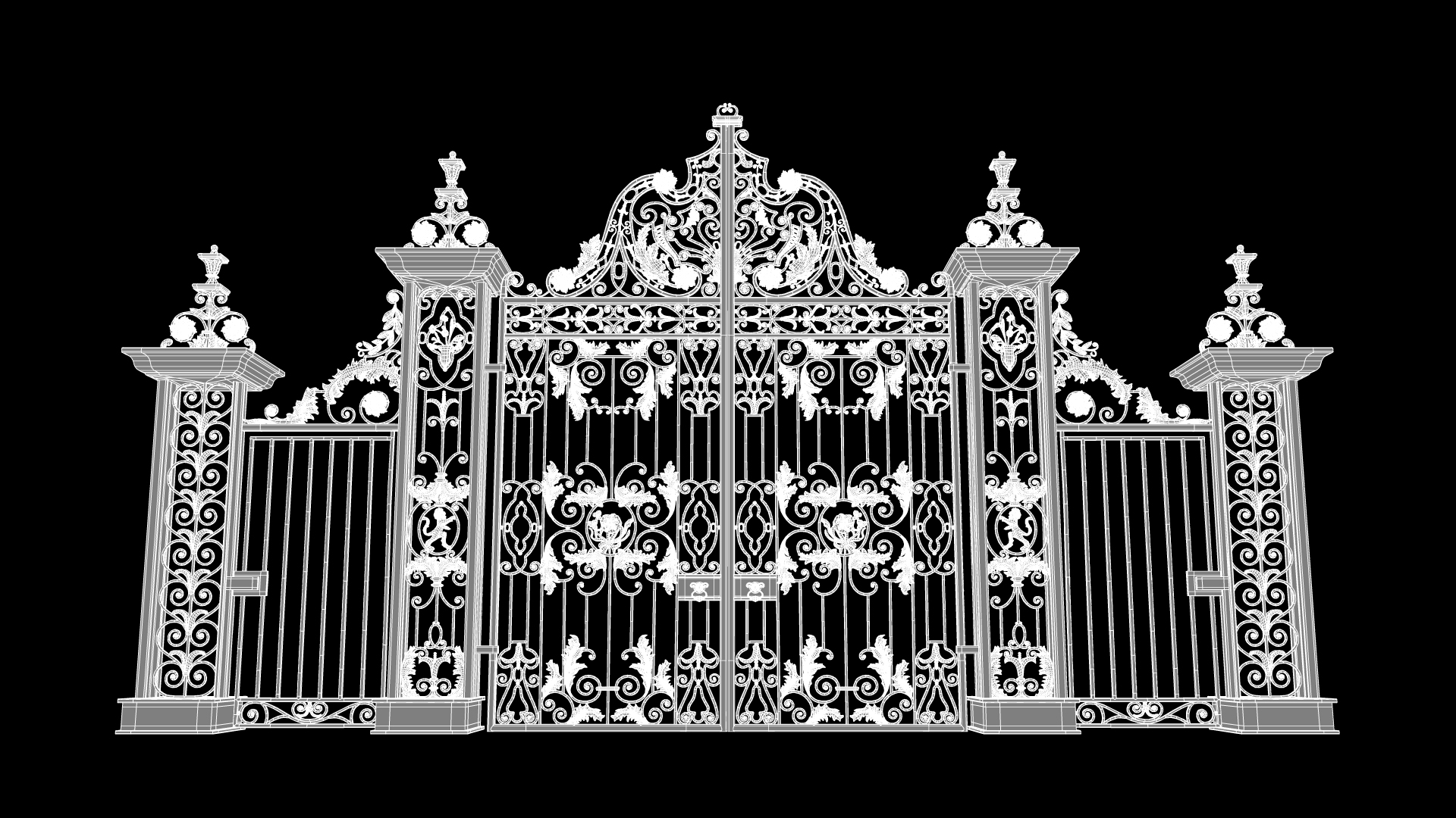 3D Model Gates X3 - TurboSquid 1626053