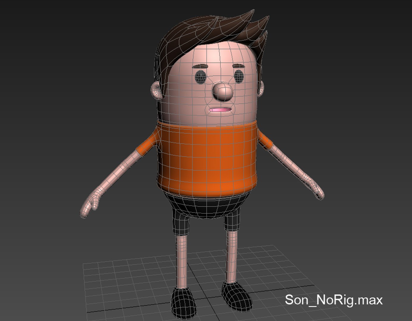 Family character pack model - TurboSquid 1270441