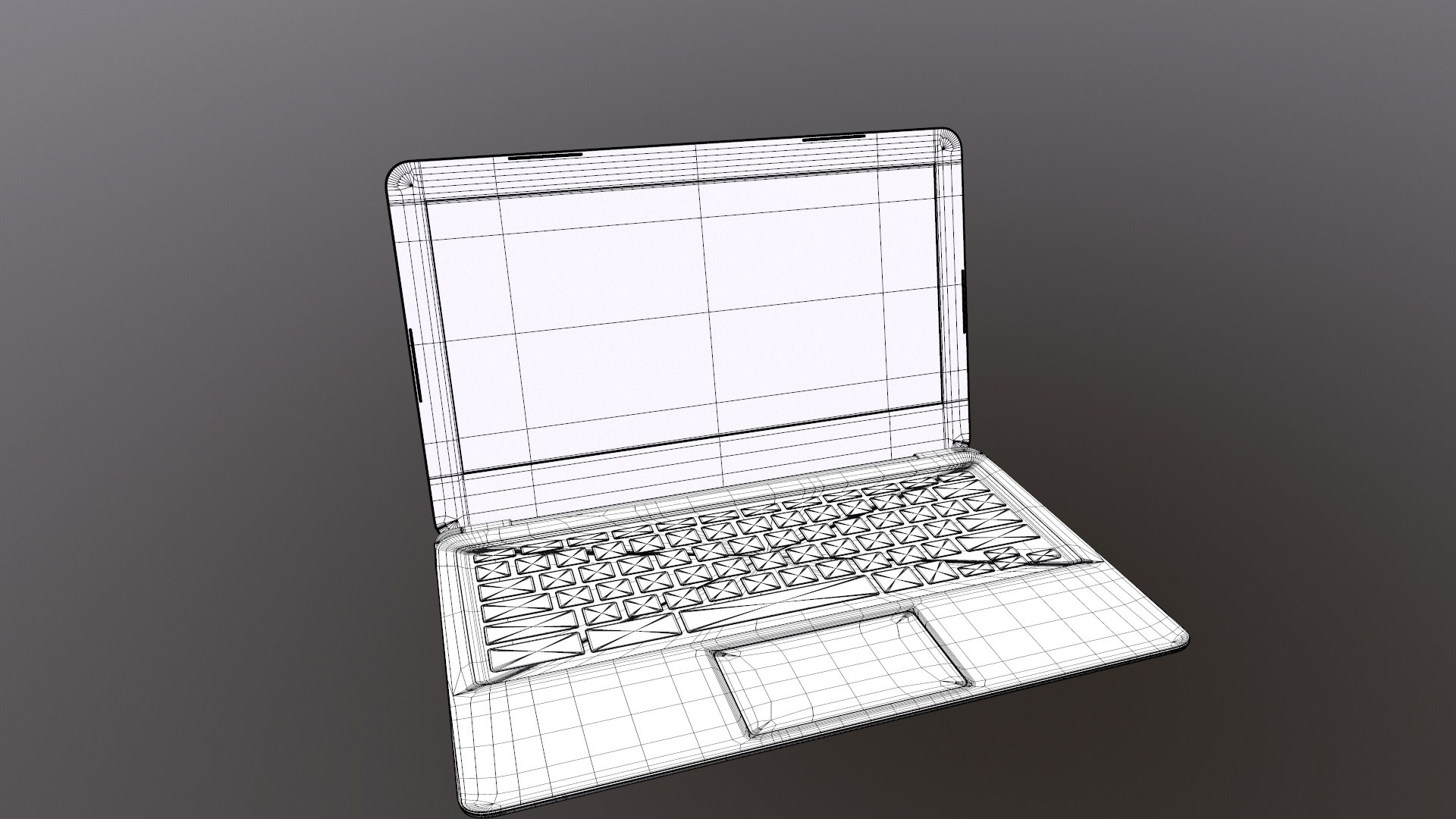 3D Model HP Laptop - TurboSquid 1985947