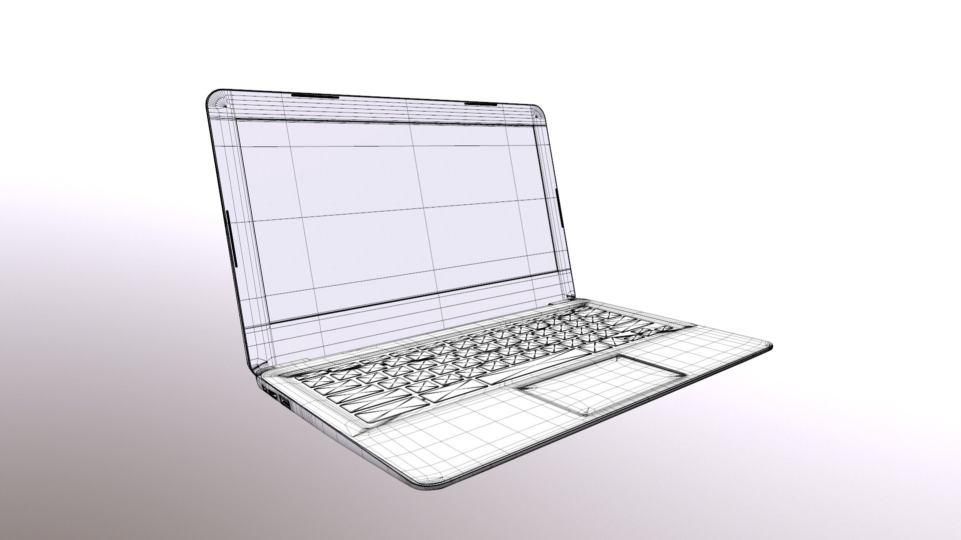 3D Model HP Laptop - TurboSquid 1985947