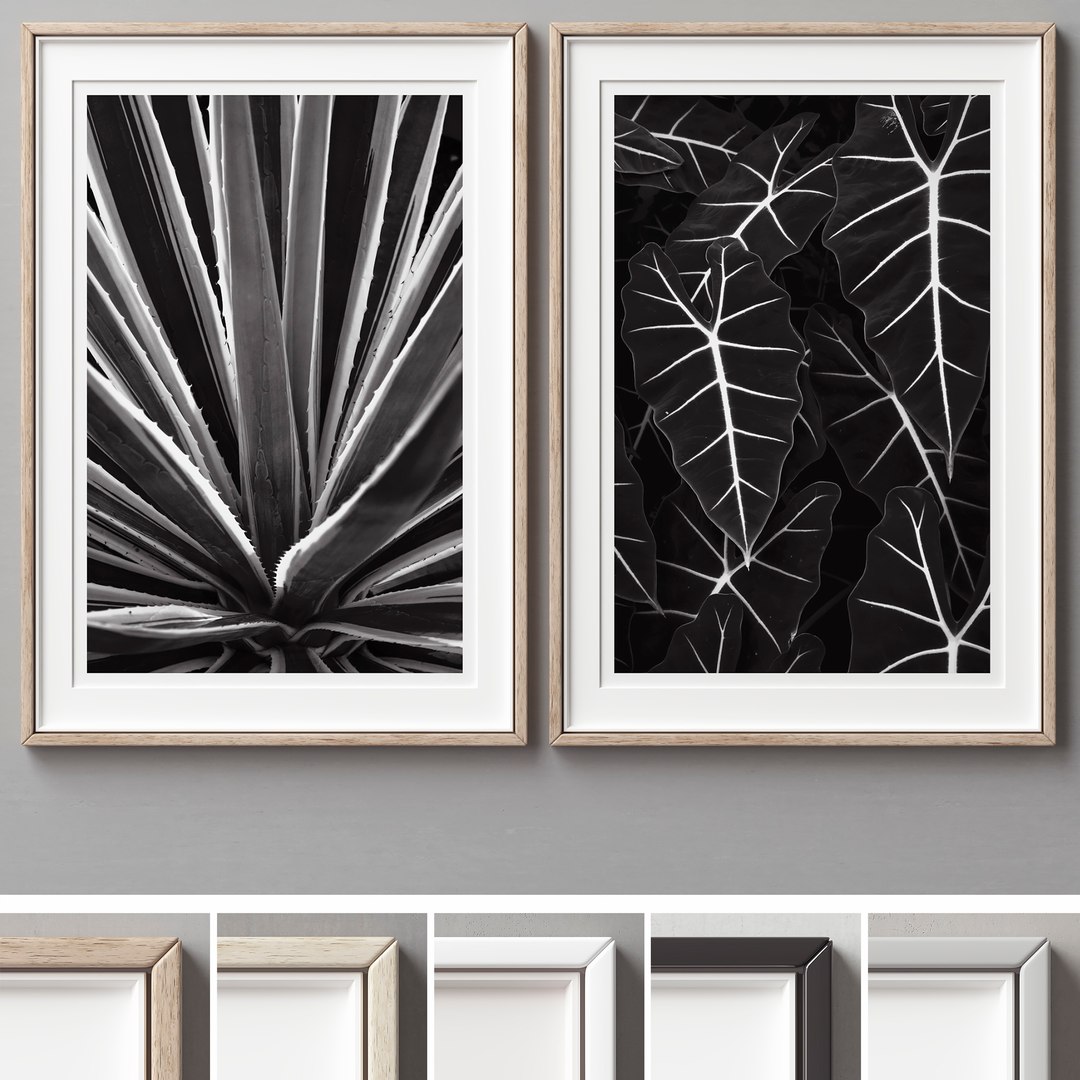 3D Picture Frames Set-414 model - TurboSquid 2054183