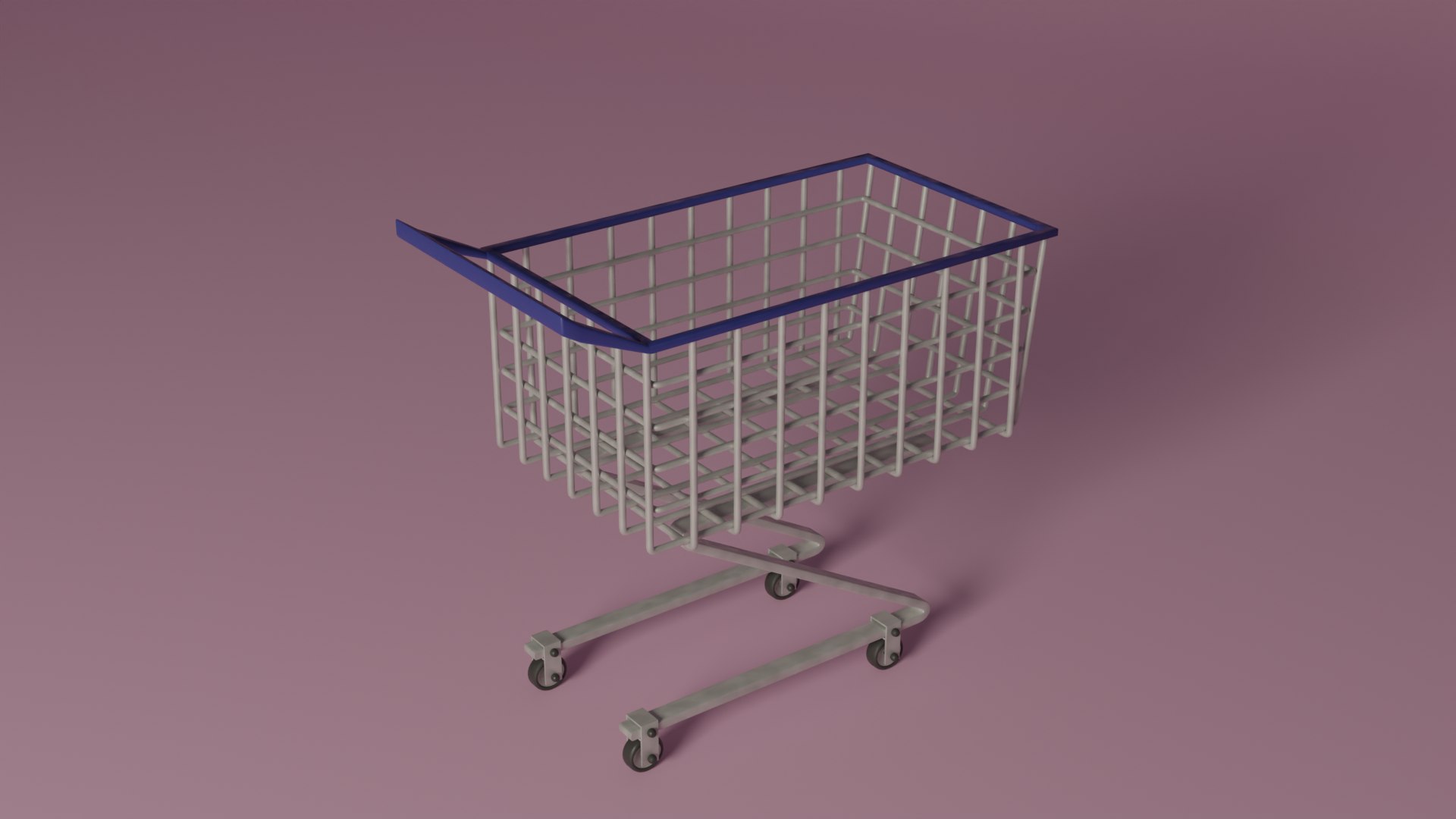 3D Model Shopping Cart - TurboSquid 2005235