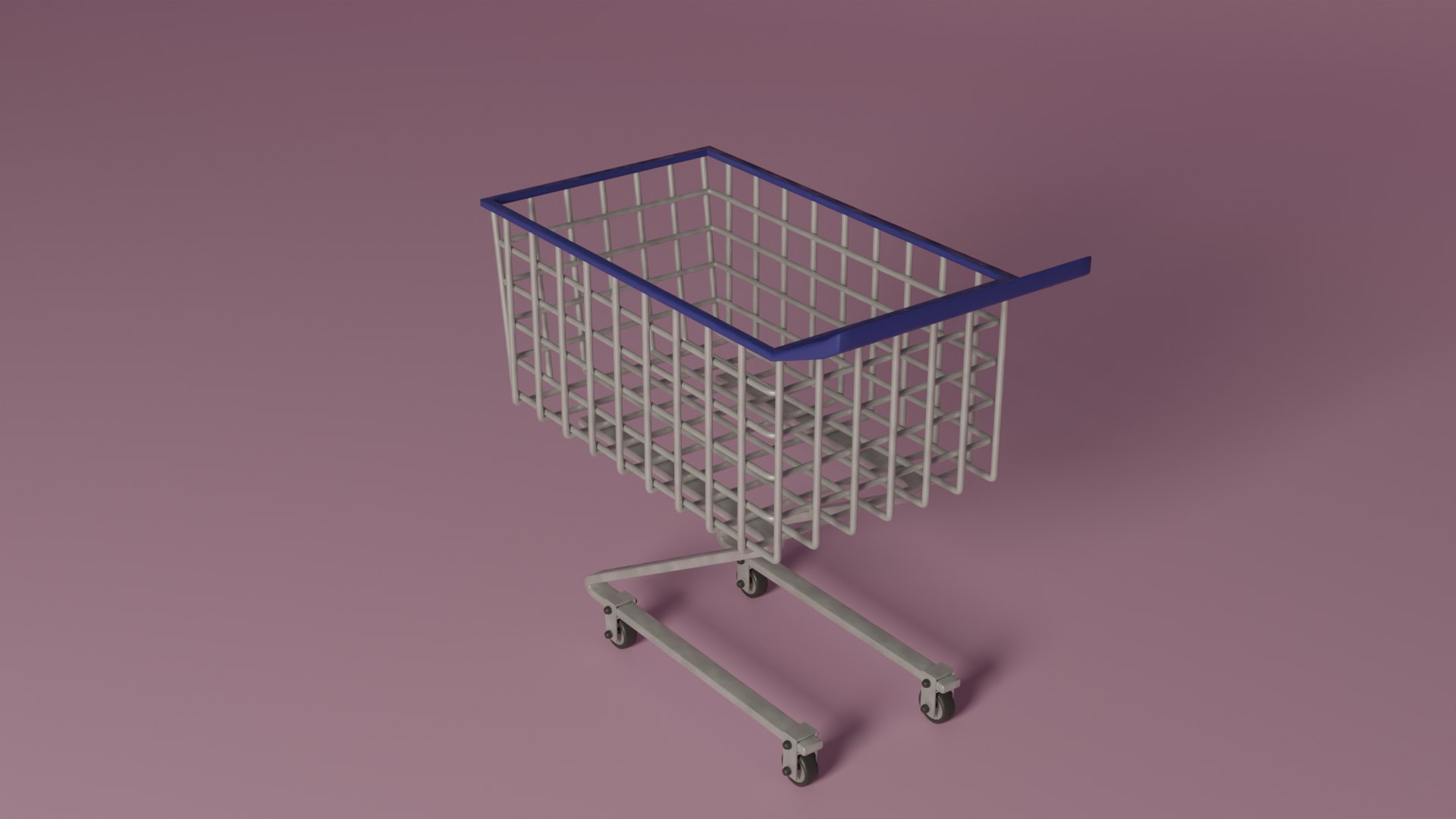 3D Model Shopping Cart - TurboSquid 2005235