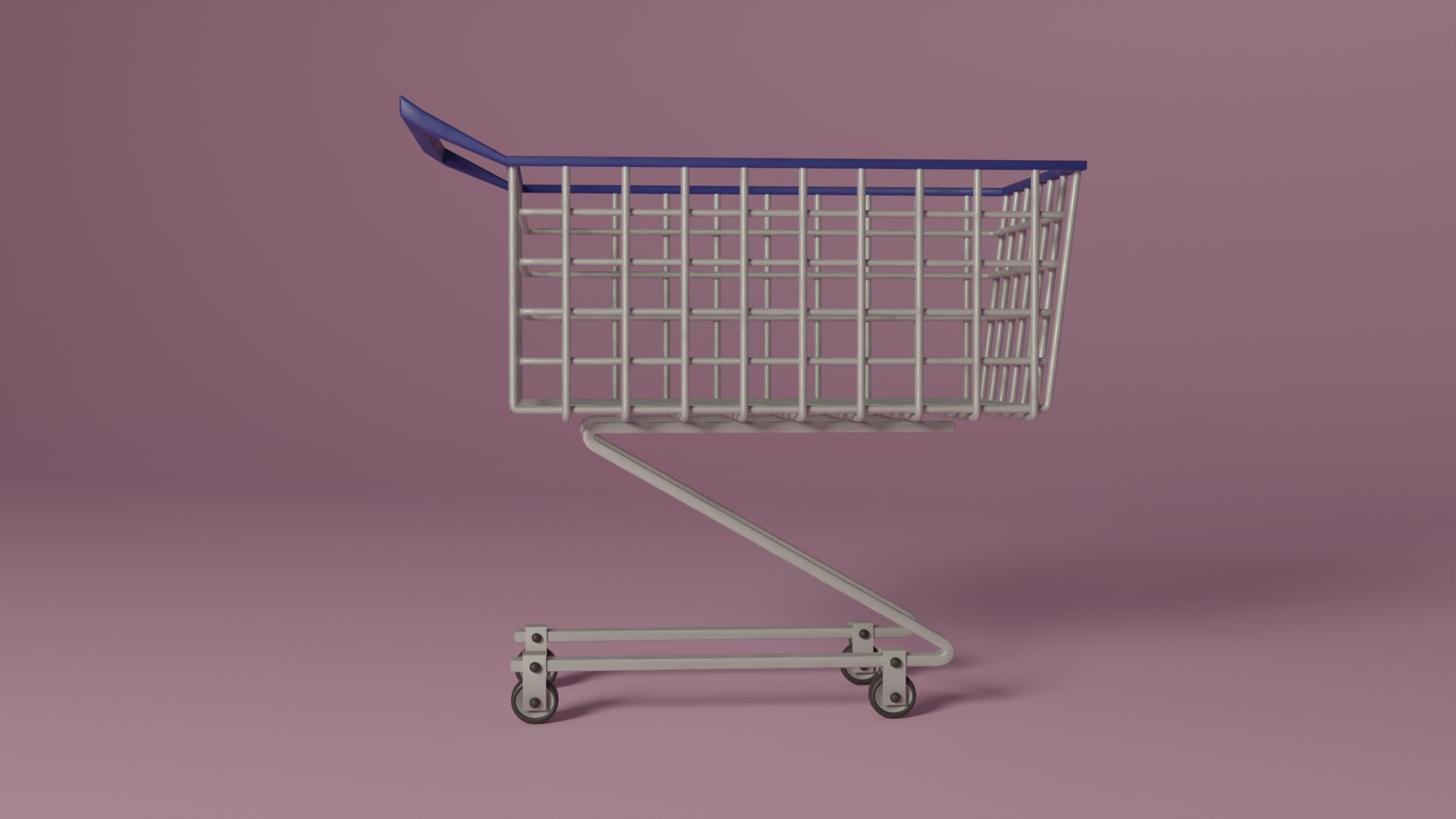 3D Model Shopping Cart - TurboSquid 2005235