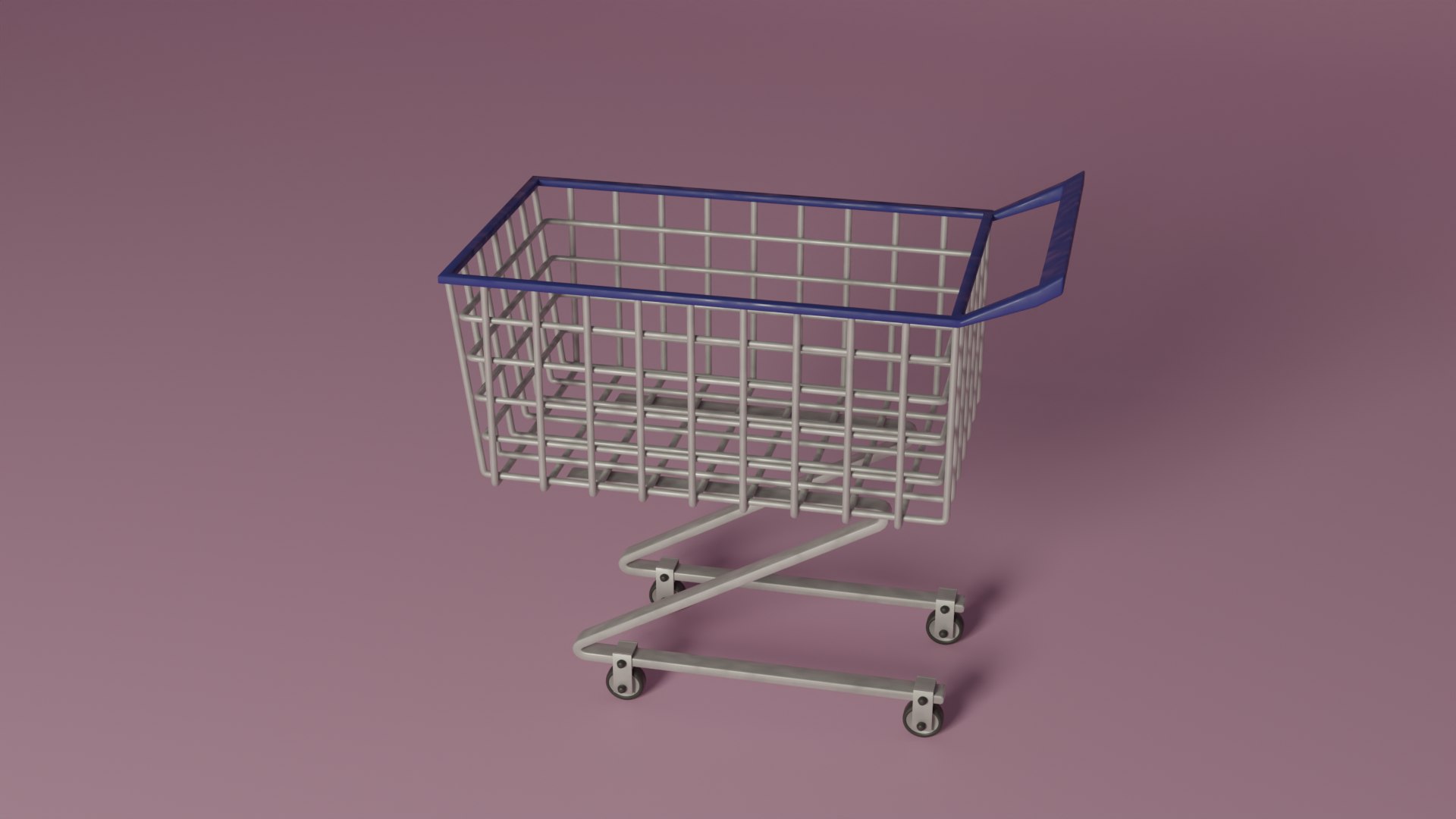 3D Model Shopping Cart - TurboSquid 2005235