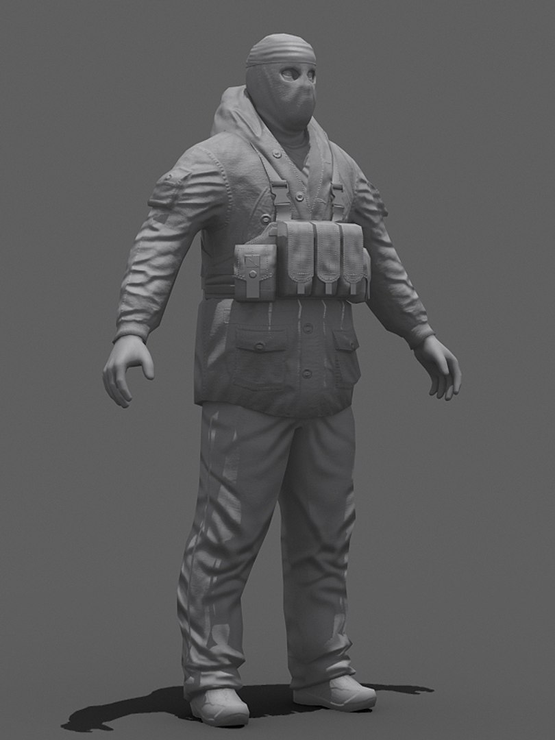 3d Military Human