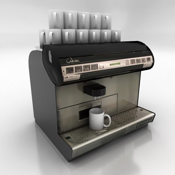 coffee machine 3d model