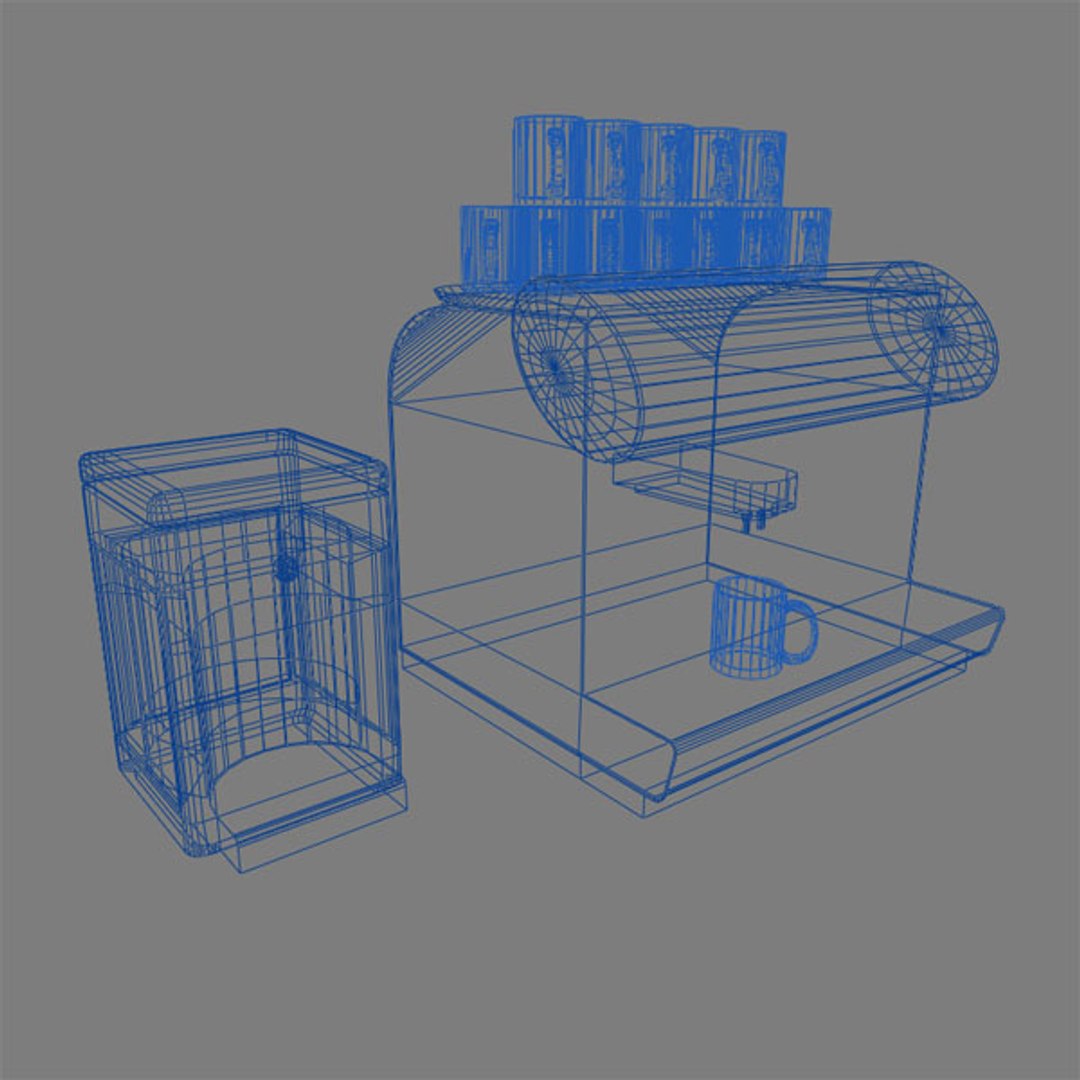 Coffee Machine 3d Model