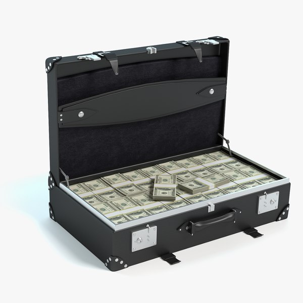 Briefcase Of Money 3D Models for Download | TurboSquid