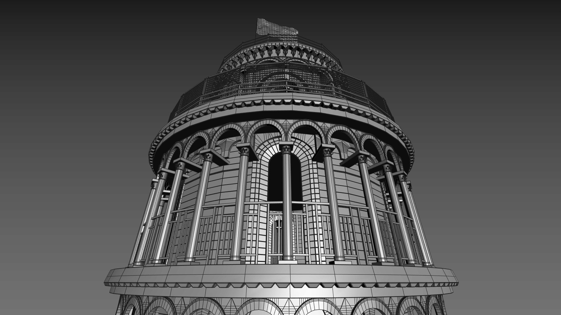 3D Pisa Tower Model - TurboSquid 1912244