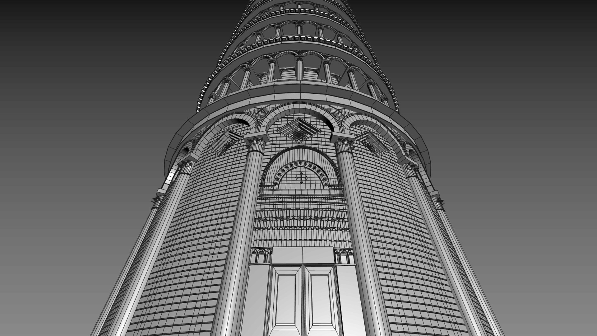3D Pisa Tower Model - TurboSquid 1912244