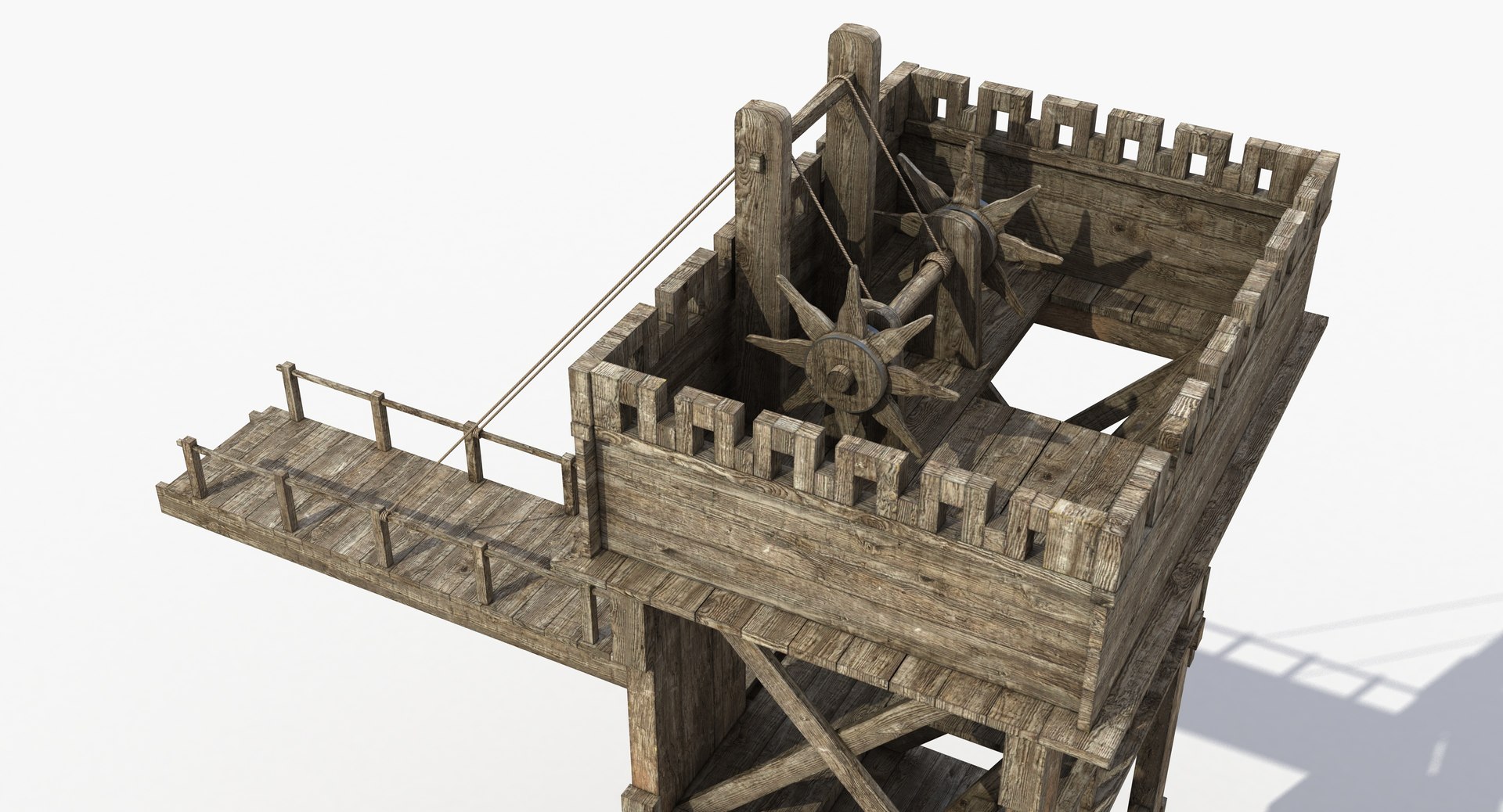 Siege Tower 2 3D Model 3D model - TurboSquid 1909728