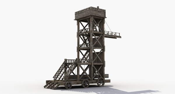 Siege Tower 2 3D Model 3D model - TurboSquid 1909728