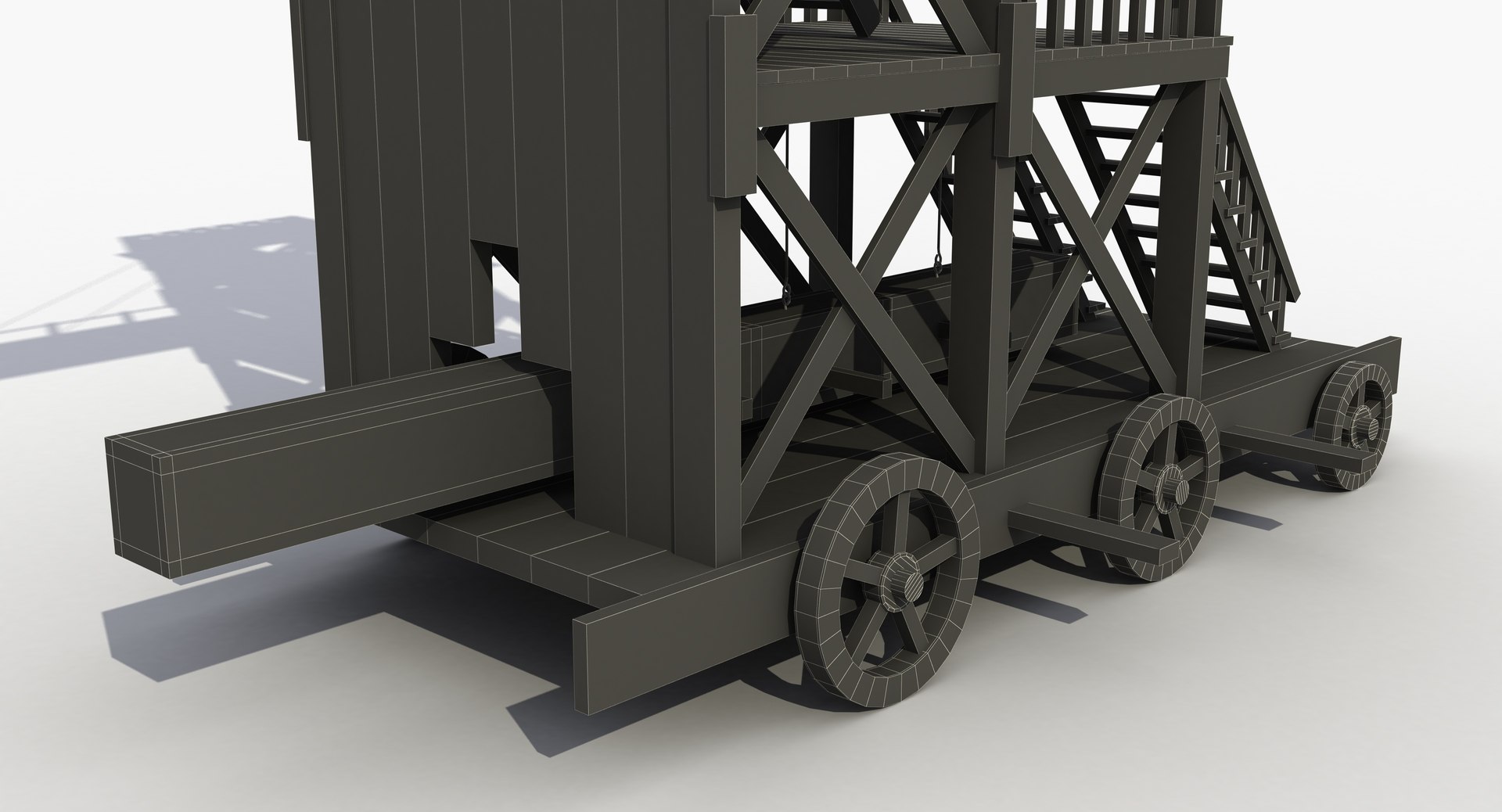 Siege Tower 2 3D Model 3D model - TurboSquid 1909728