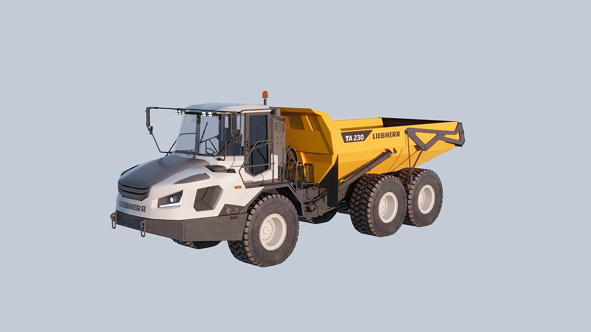 3D Model LIEBHERR TA 230 Litronic - TurboSquid 2189970