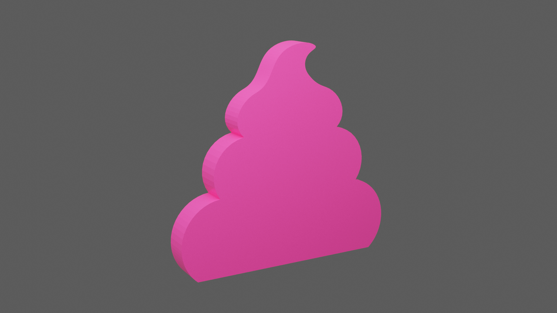 Poop Icon 3D Model - TurboSquid 2196165