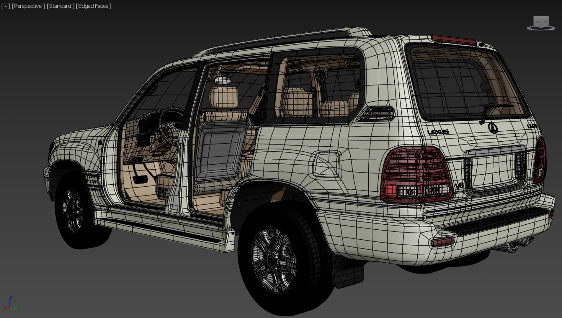 Lexus Lx 470 3D Model - TurboSquid 1169879