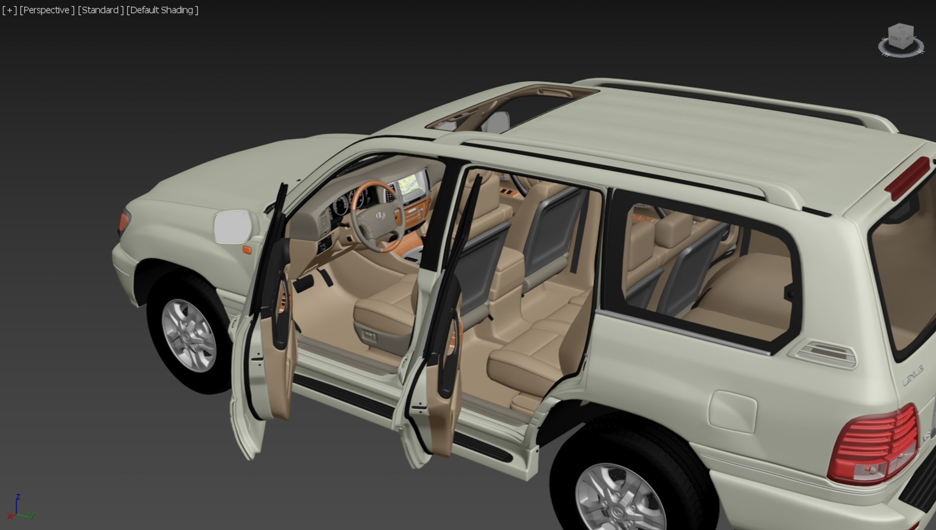 Lexus Lx 470 3D Model - TurboSquid 1169879