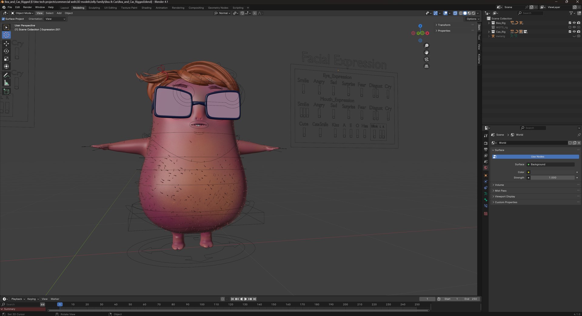 3D Bea And Cas Rigged Character Low-poly 3D Model Model - TurboSquid ...