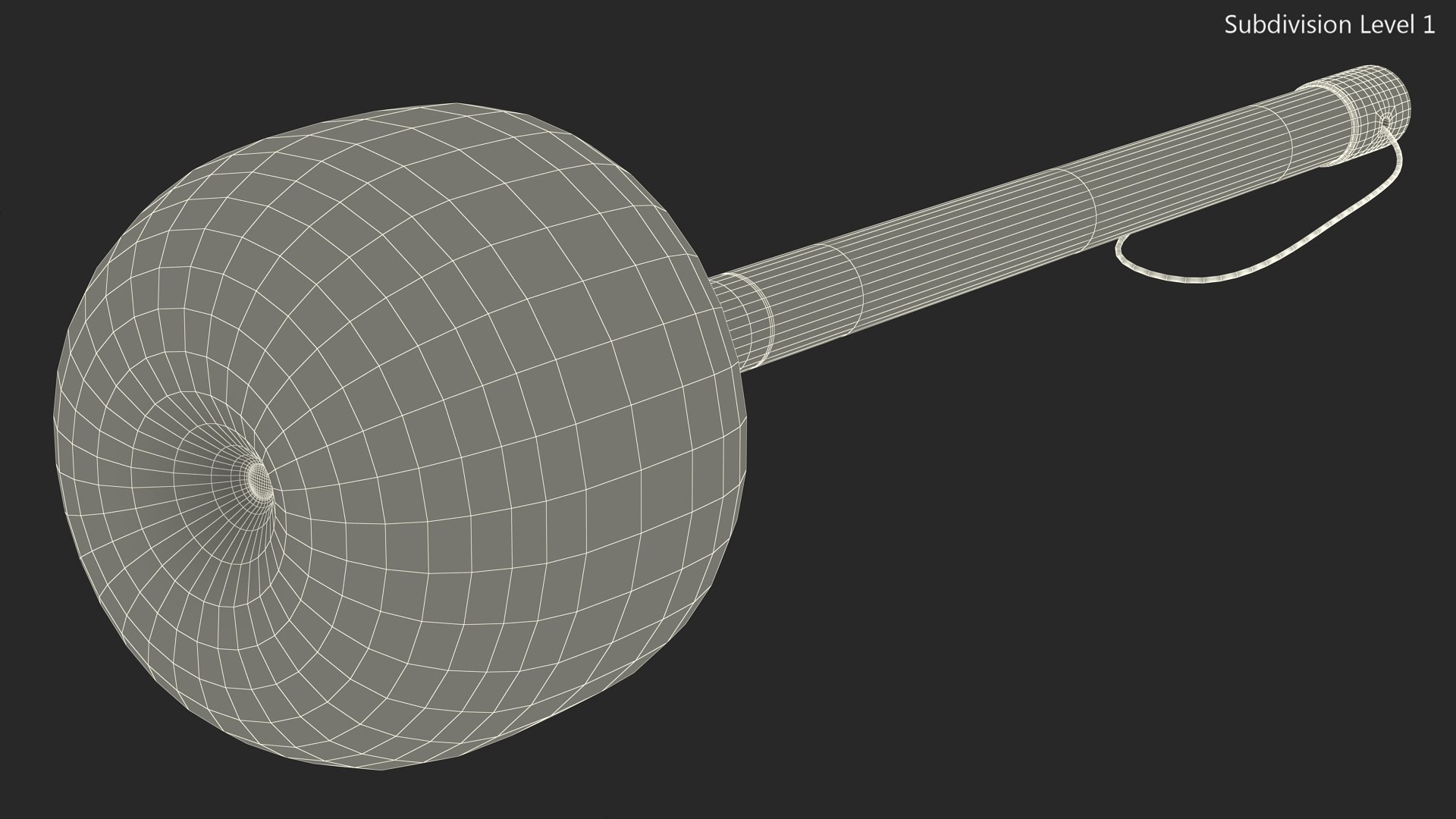 3D Gong Beater Fur - TurboSquid 2180868