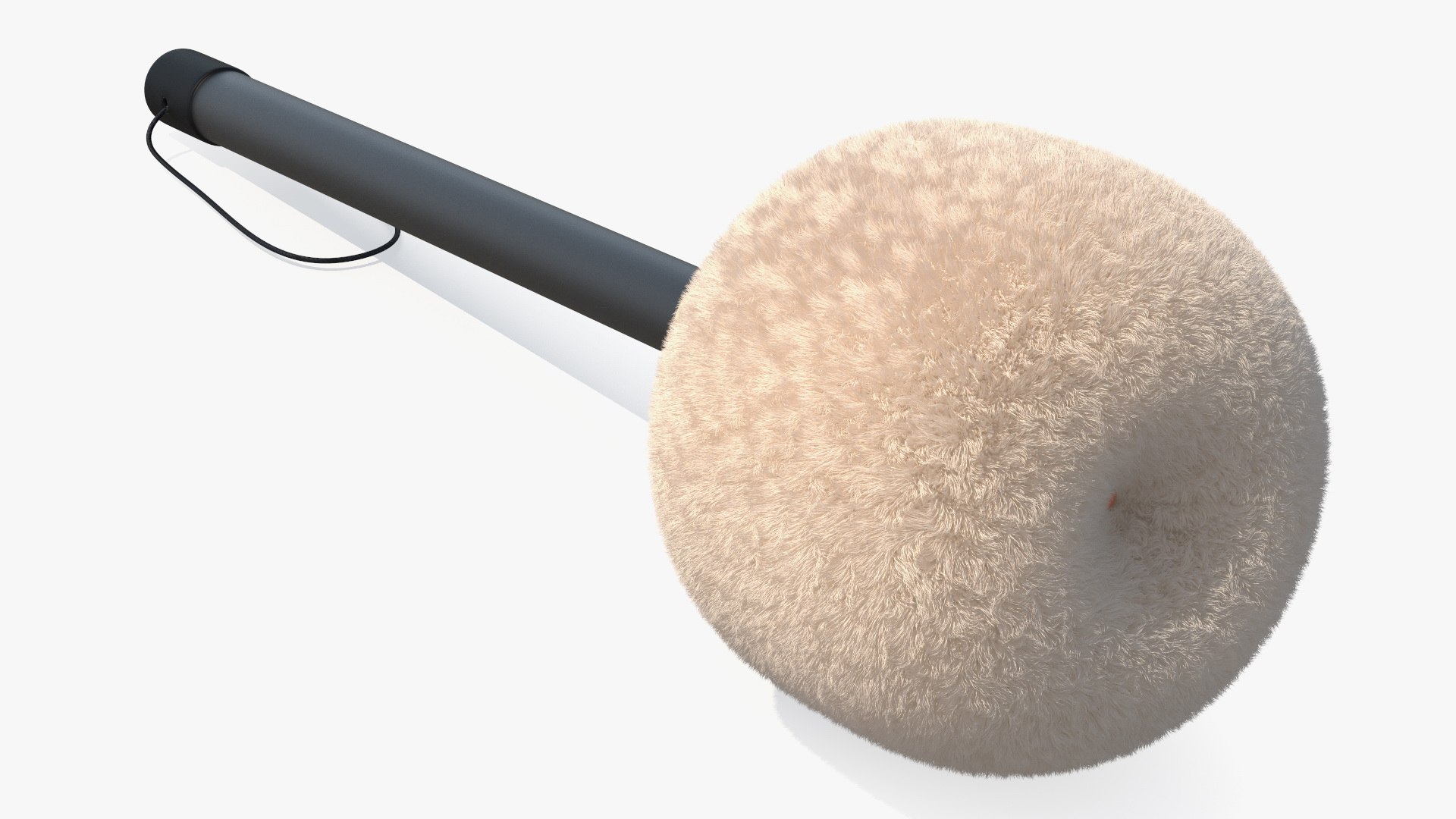 3D Gong Beater Fur - TurboSquid 2180868