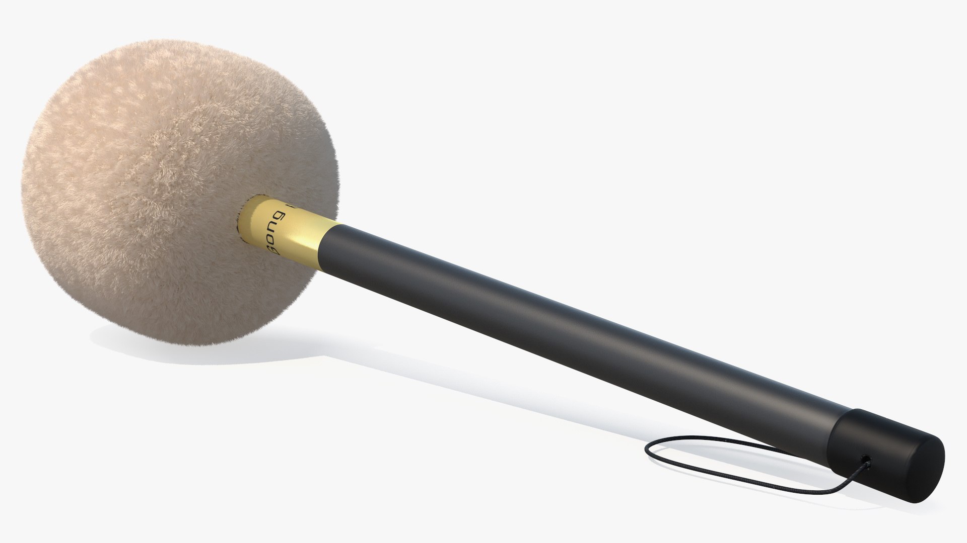 3D Gong Beater Fur - TurboSquid 2180868