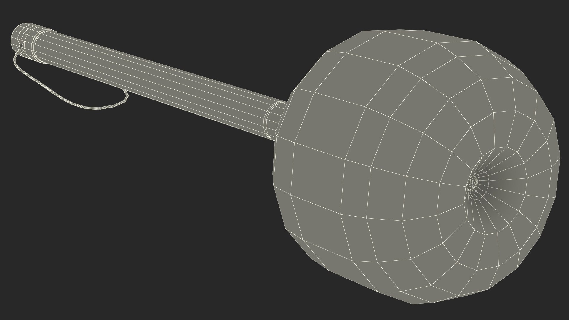 3D Gong Beater Fur - TurboSquid 2180868