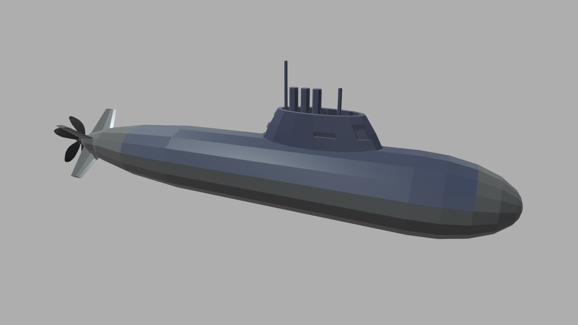 3D Low Poly Submarine 01 - TurboSquid 2170622 3D Low Poly Submarine 01 - TurboSquid 2170622