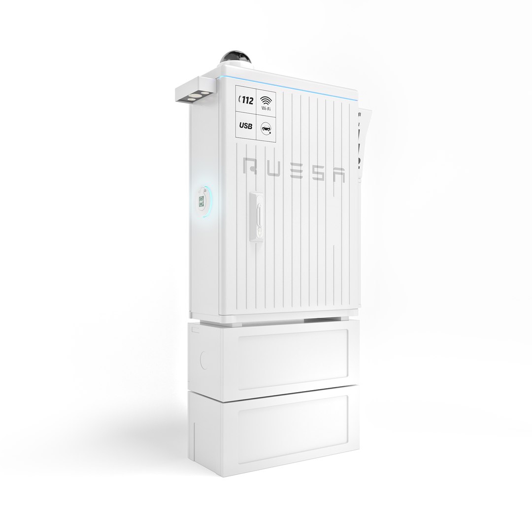 Distribution Cabinet 3D Model - TurboSquid 1325855