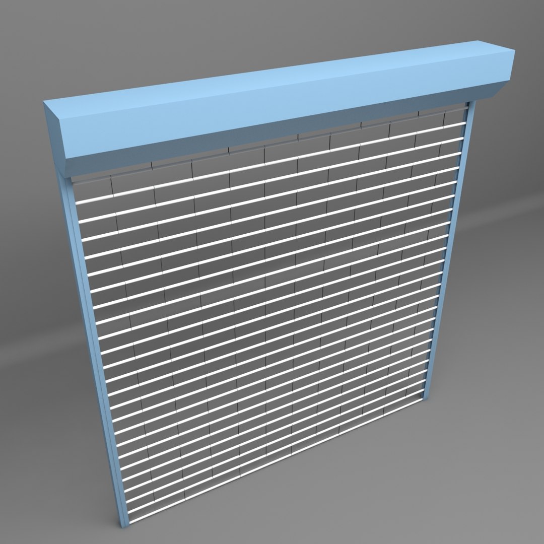 3D Opened Shutter Garages Shops - TurboSquid 1221191