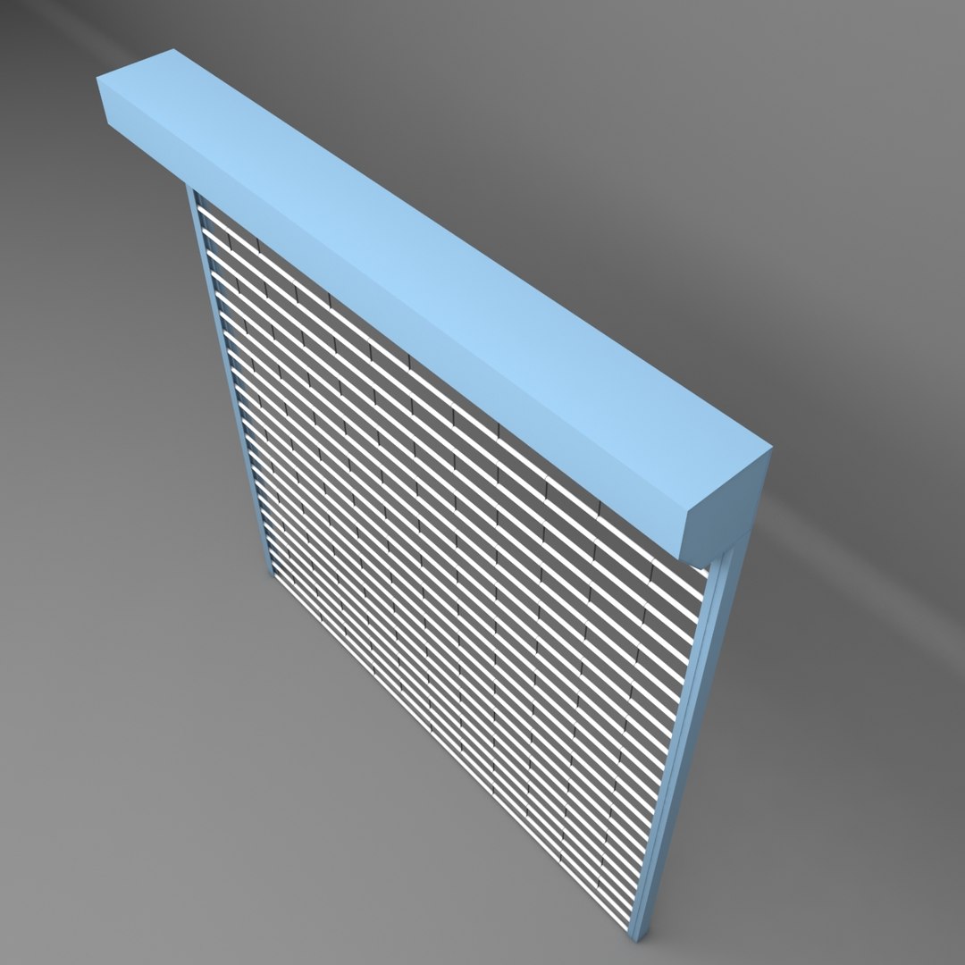 3D Opened Shutter Garages Shops - TurboSquid 1221191