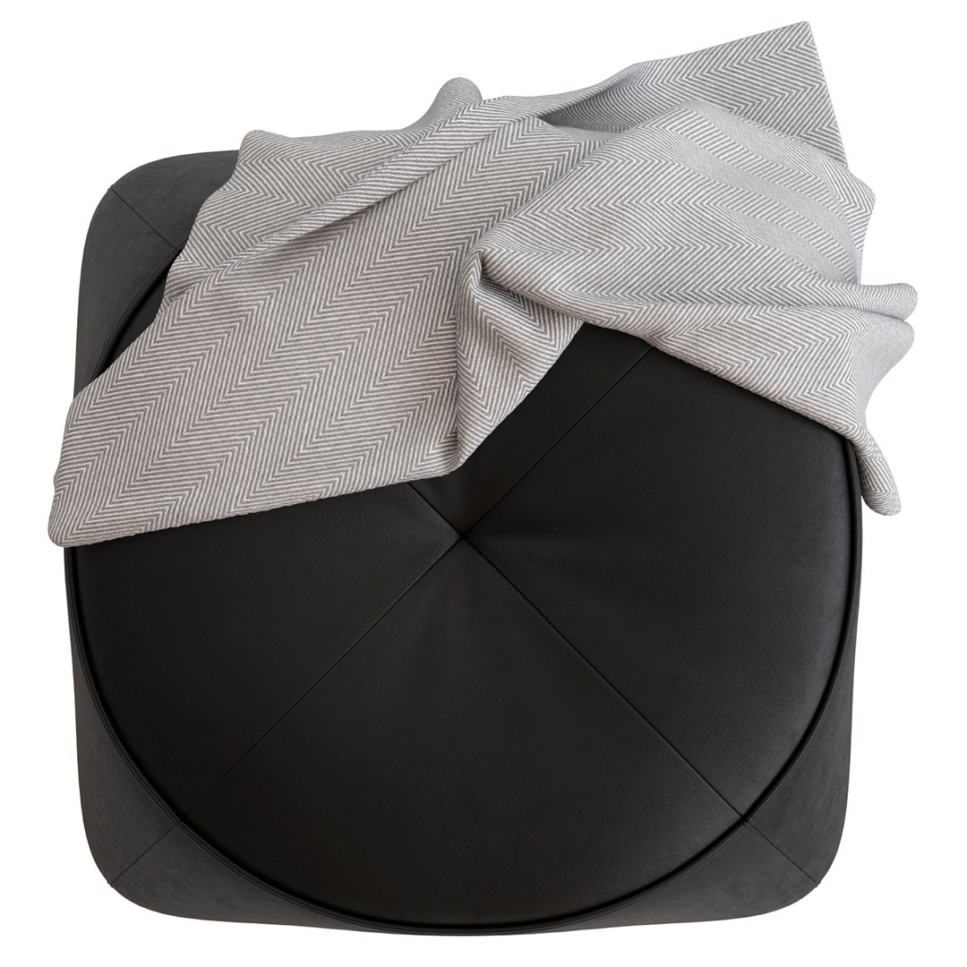 3D Globewest Natadora Arbor Ottoman Model - TurboSquid 2184564