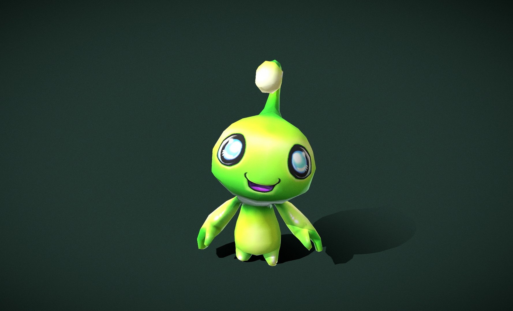 3D Casual RPG Monster - 16 Jellyman - TurboSquid 2012146