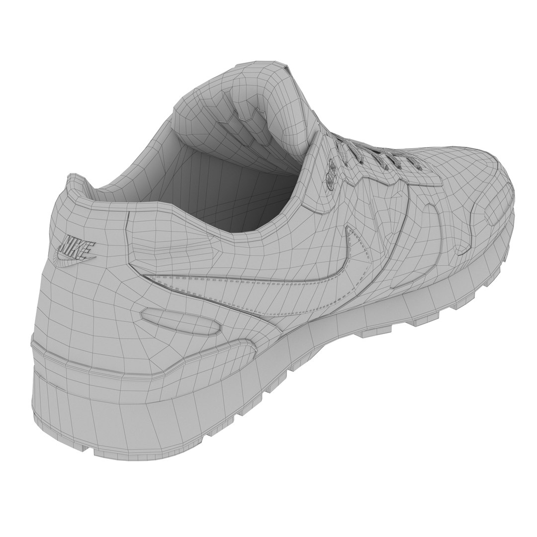 Shoes Nike Trainer Model - TurboSquid 1422929