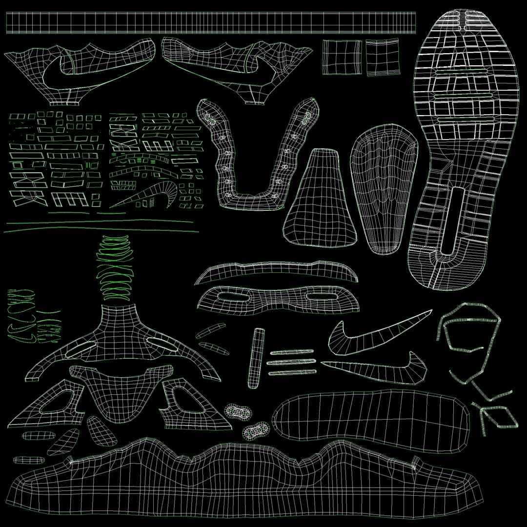 Shoes Nike Trainer Model - TurboSquid 1422929