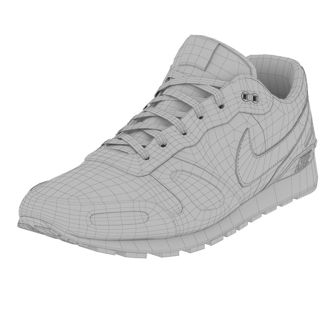 Shoes Nike Trainer Model - TurboSquid 1422929