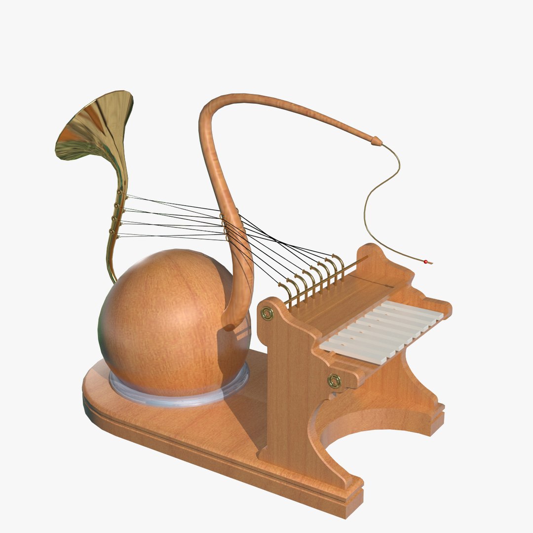 Max Futuristic Fantasy Instrument Brass