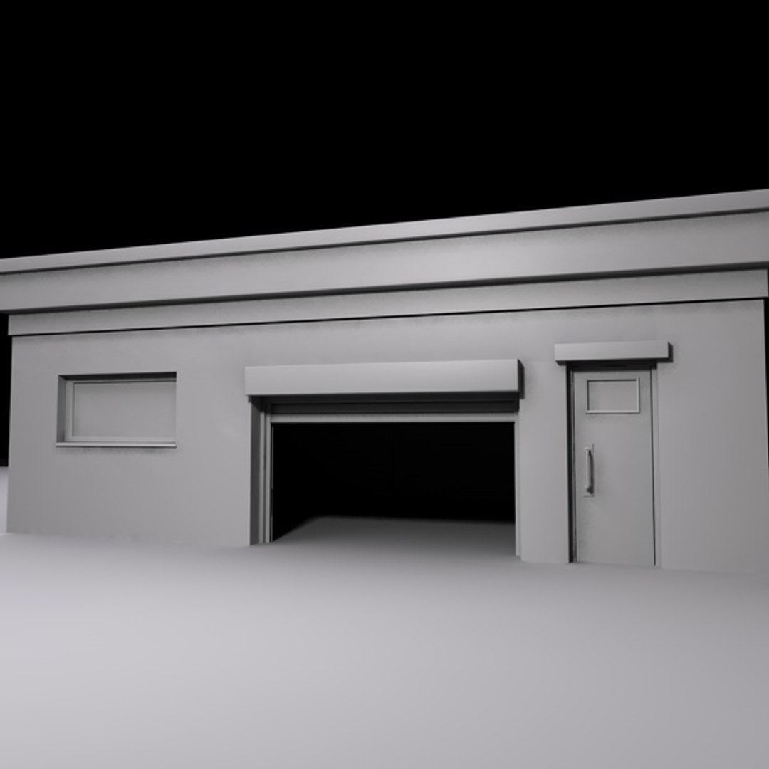 Garage 3d Model