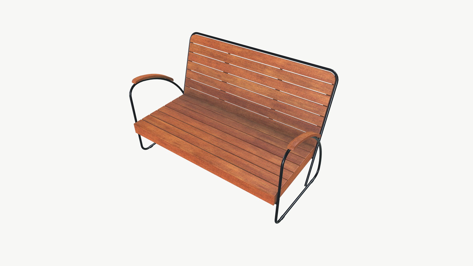 3D Bench Sofa - TurboSquid 2299236