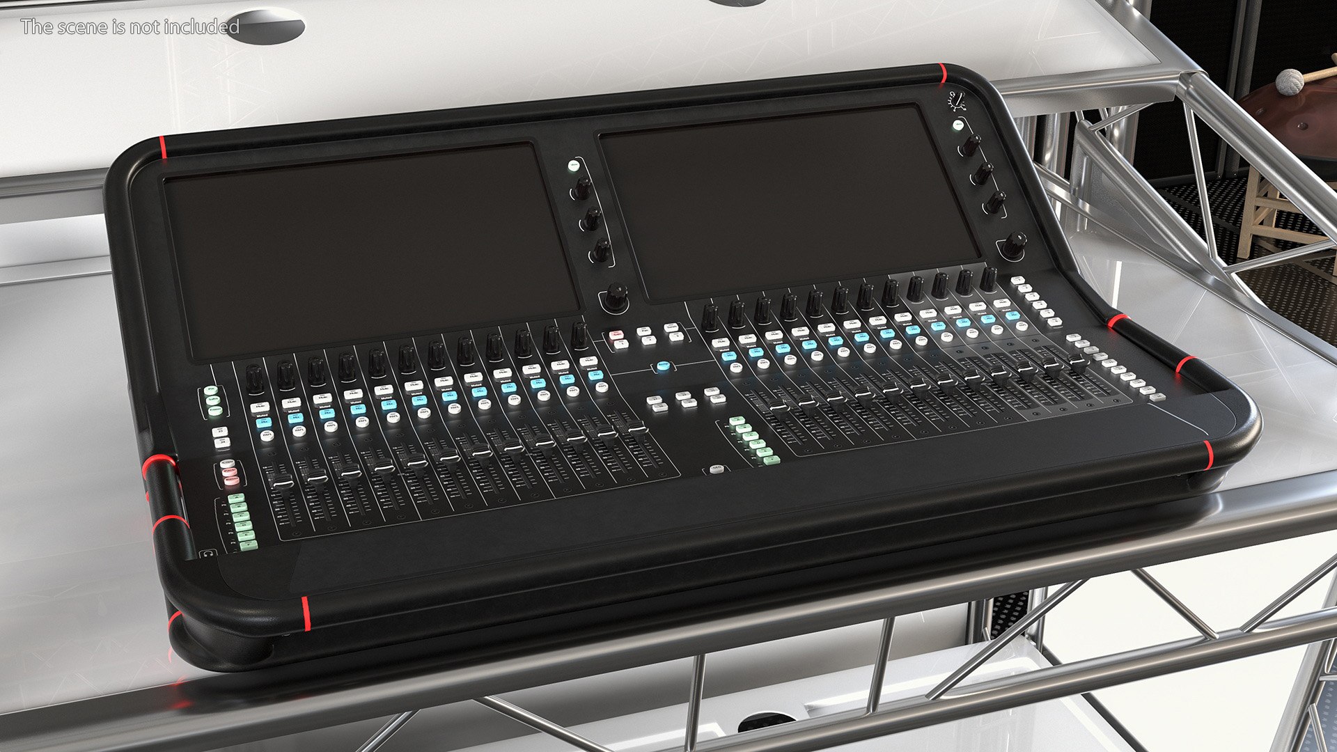 Professional DJ Console Digital Mixer 3D - TurboSquid 2068897