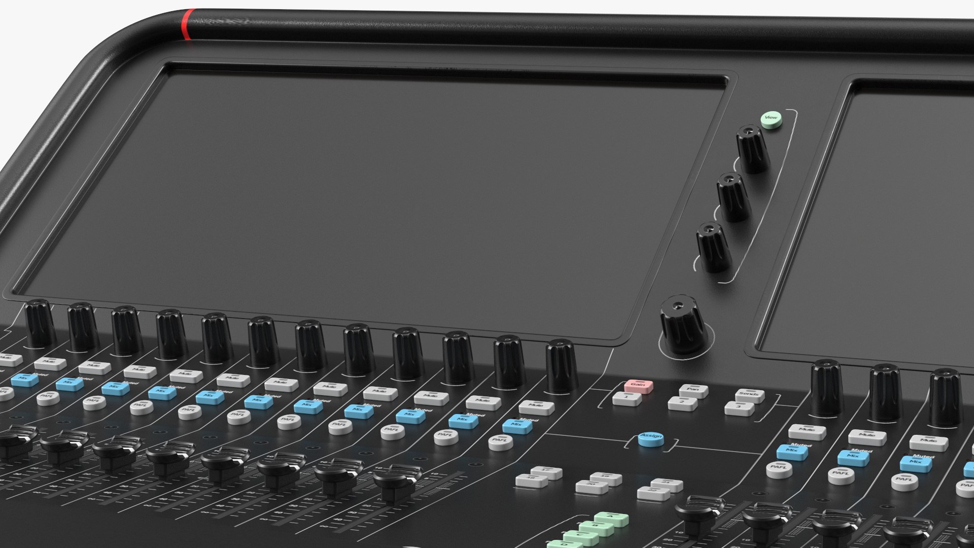 Professional DJ Console Digital Mixer 3D - TurboSquid 2068897