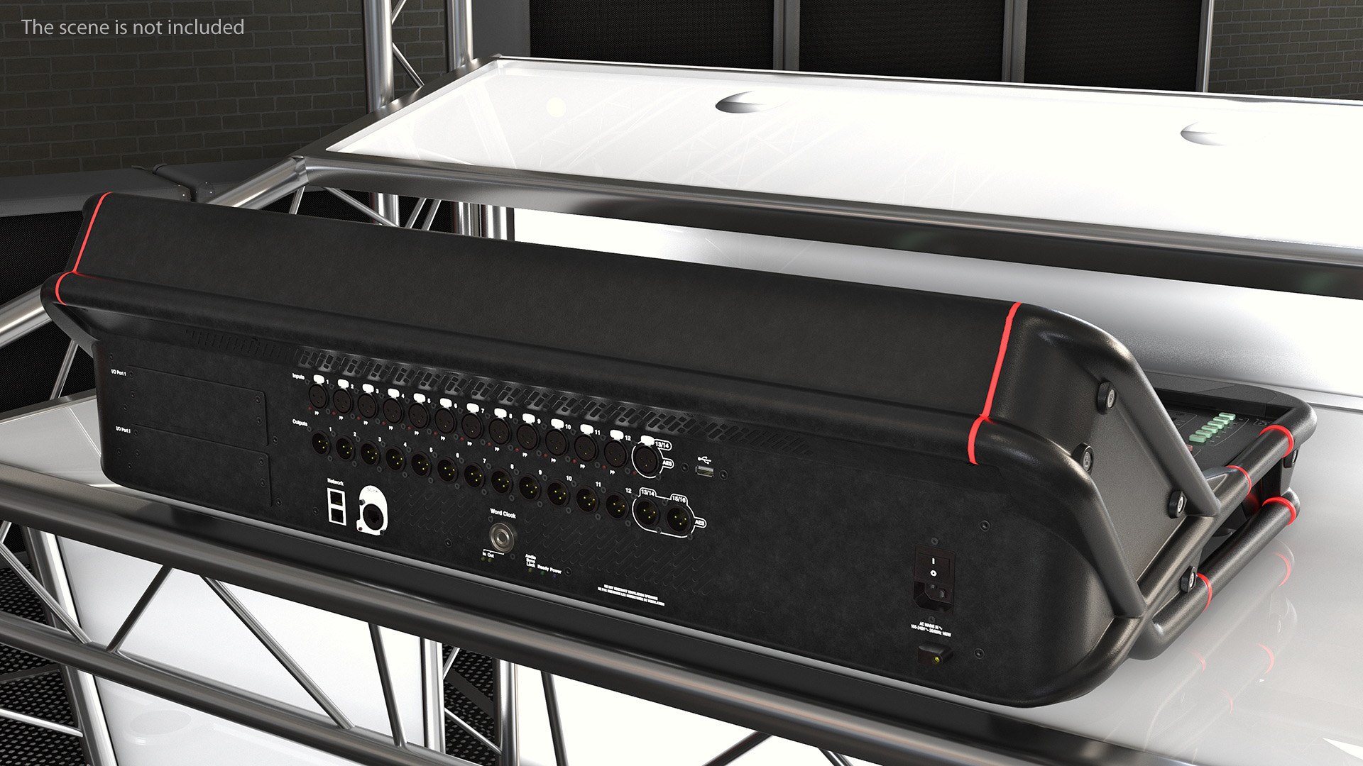 Professional DJ Console Digital Mixer 3D - TurboSquid 2068897