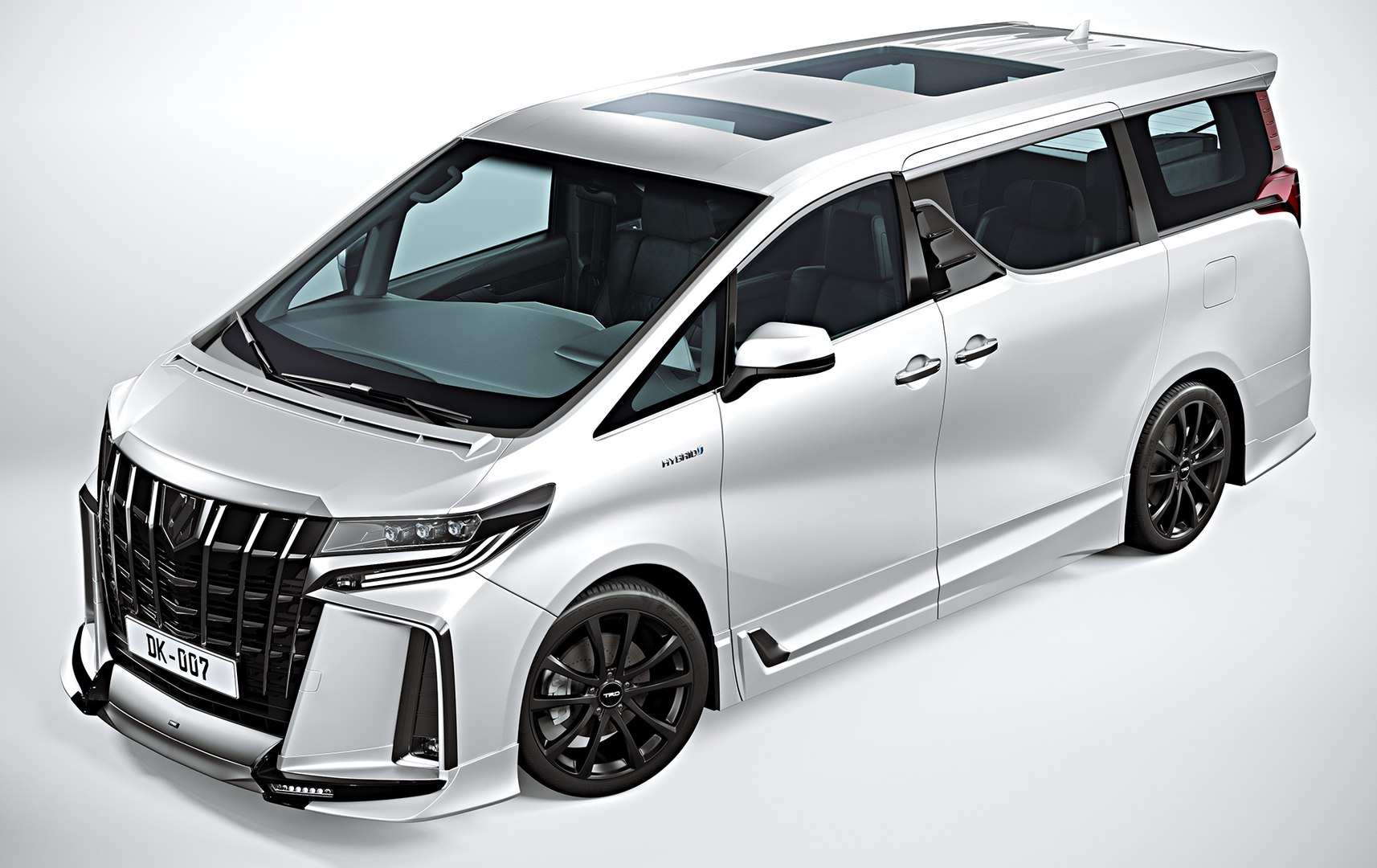 3D Model 2018 Toyota Alphard Trd - TurboSquid 1312402