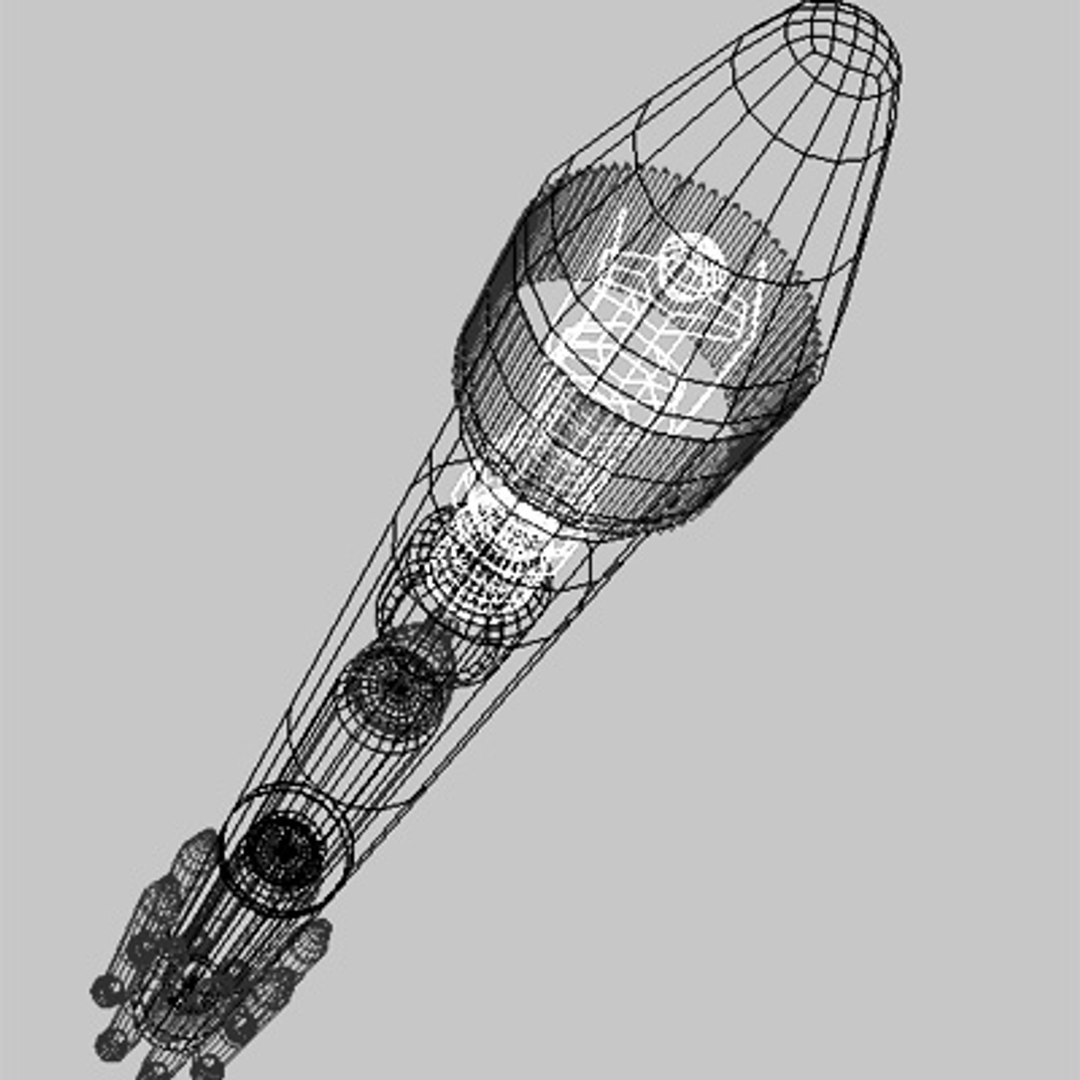 3d Rocket Anatomy