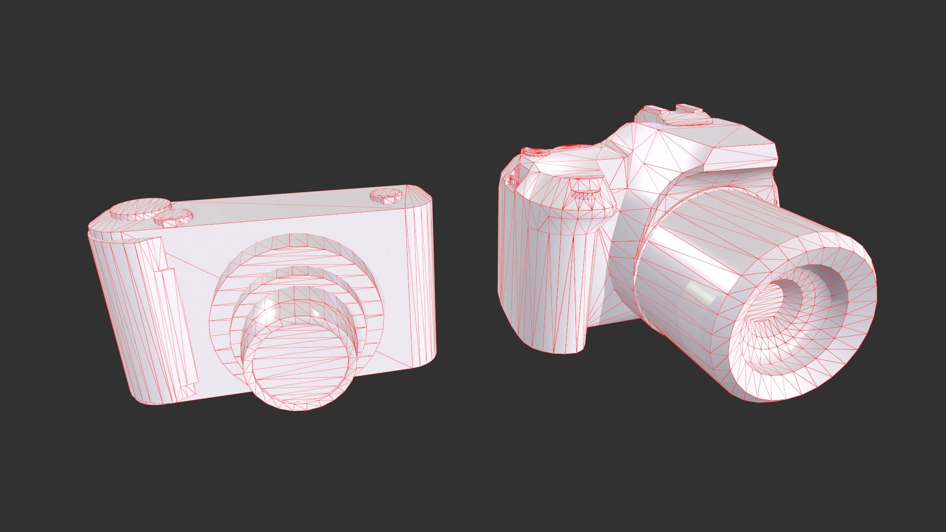 Digital Camera Set 3D Model - TurboSquid 1843804