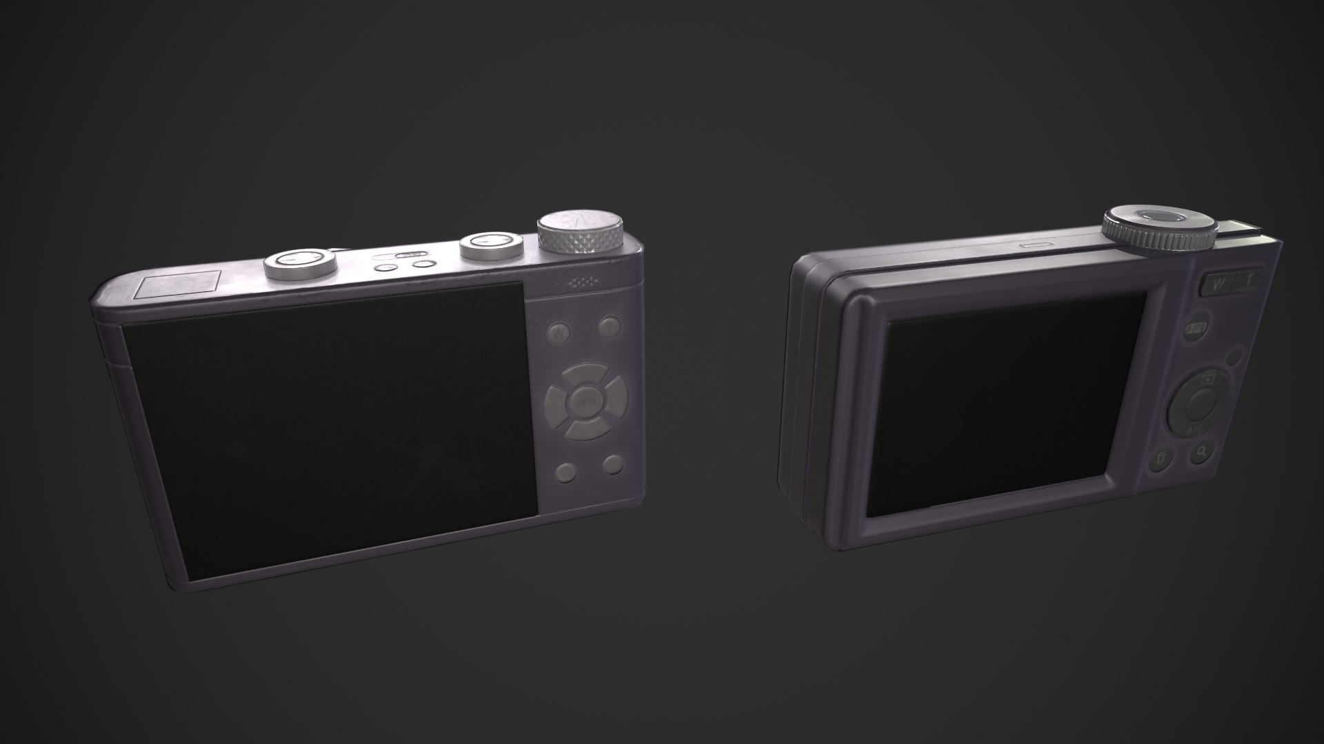 Digital Camera Set 3D Model - TurboSquid 1843804