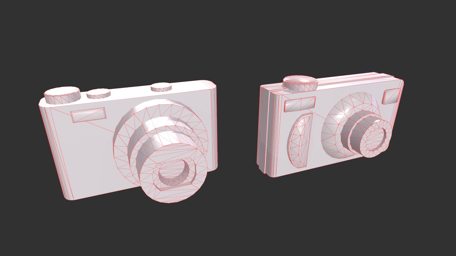 Digital Camera Set 3D Model - TurboSquid 1843804
